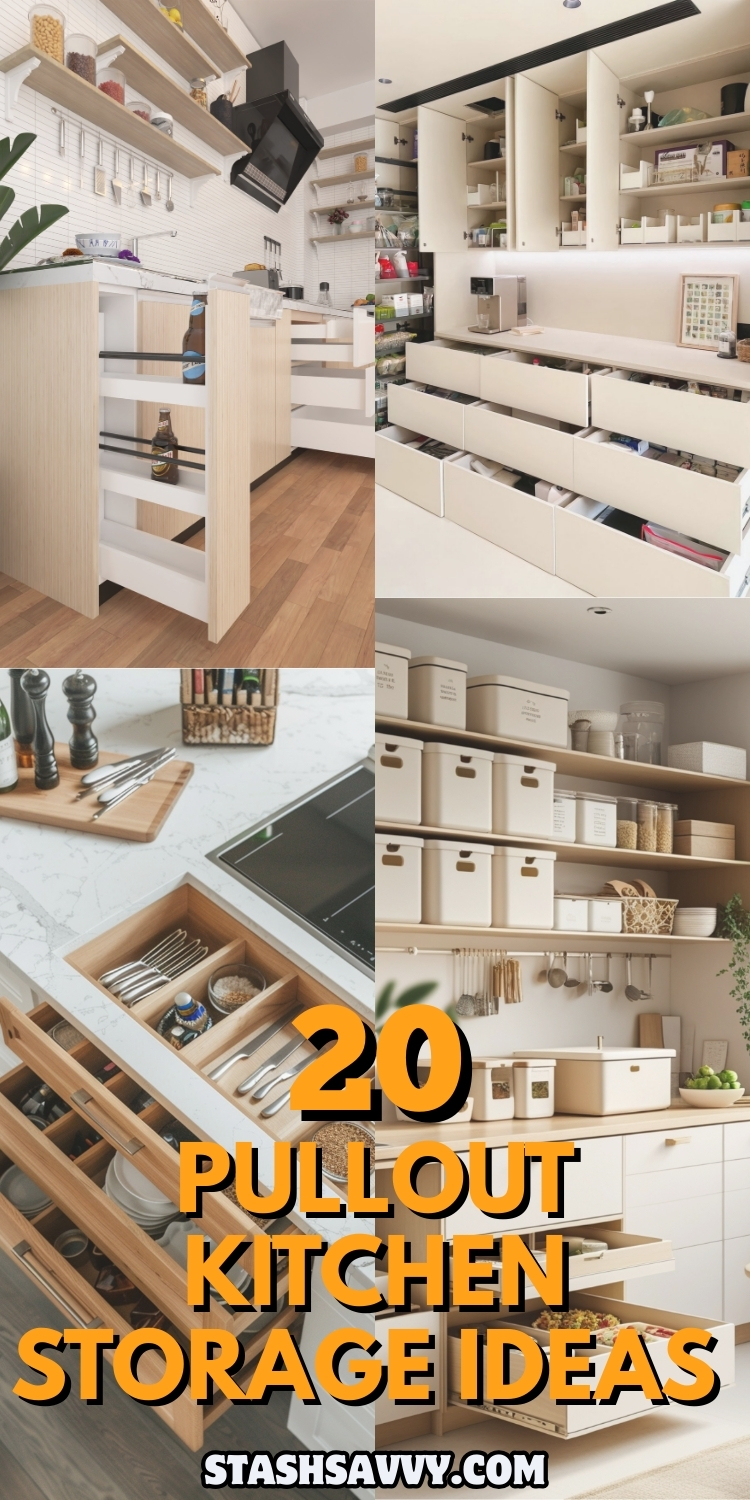 15 Pullout Kitchen Storage Ideas that Maximize Every Inch